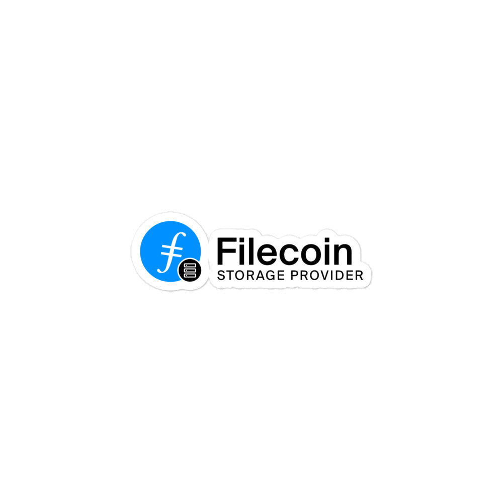 Filecoin Storage Provider Sticker – Filecoin Foundation
