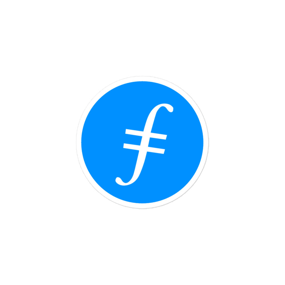 Classic Filecoin Logo Sticker – Filecoin Foundation